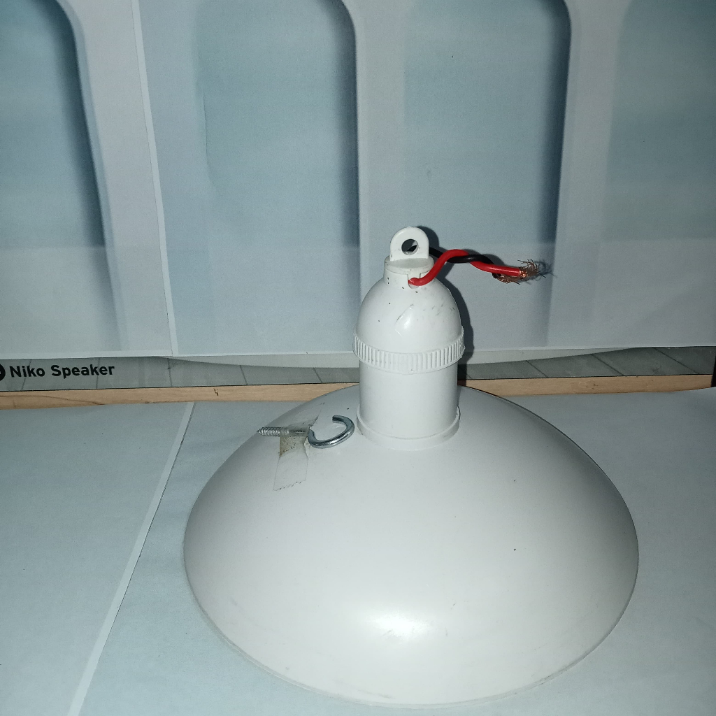 Jual Fitting Kap Lampu Gantung Outdoor E27 Fitting WD Kecil Plastik | Shopee Indonesia