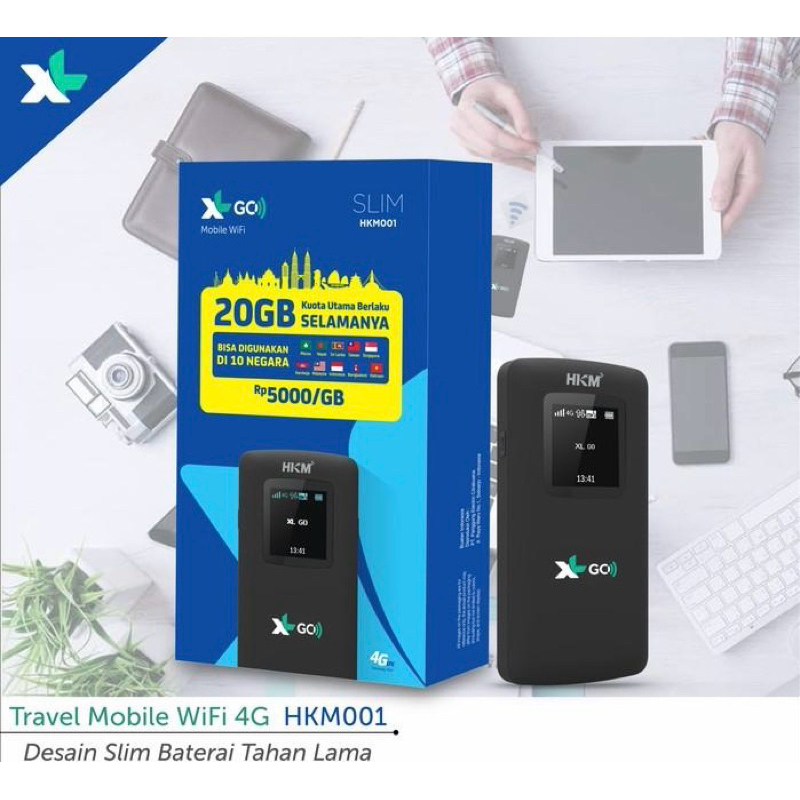 Jual Modem MIFI XL GO ITZI 4G LTE HKM001 Second | Shopee Indonesia