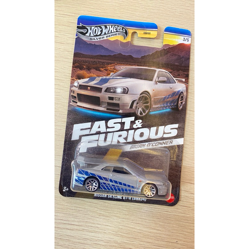 Jual Hotwheels Nissan Skyline GT-R R34 (Fast & Furious Edition ...