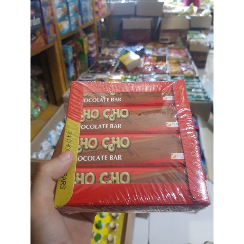 Jual CHO CHO Chocolate Bar 1 pack | Shopee Indonesia
