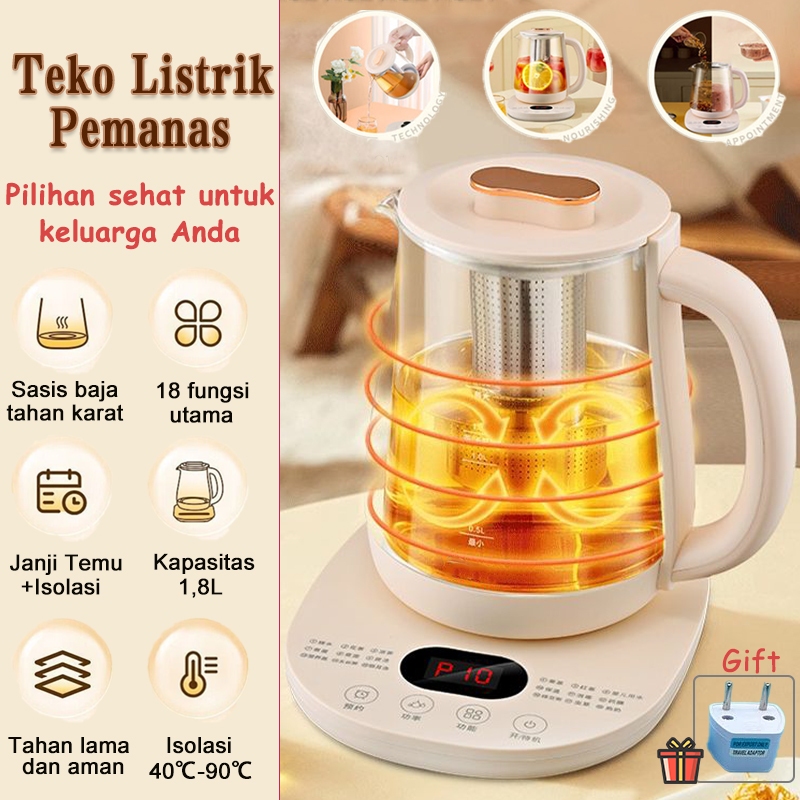 Jual Teko Listrik Pemanas 2l Botol Pemanas Air Multifungsi Termos Ketel ...