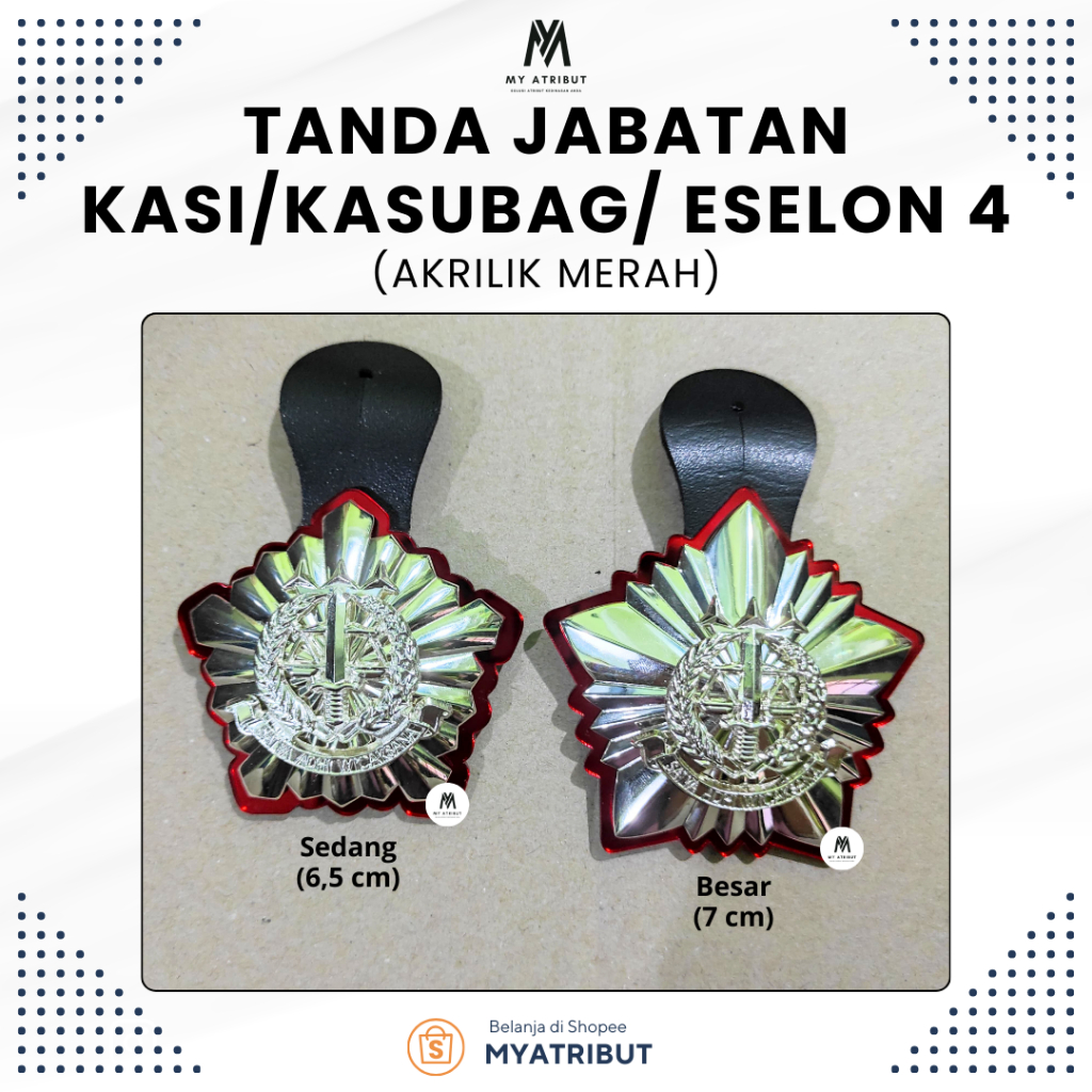 Jual Tanda Jabatan Kasi/Kasubag Eselon IV | Shopee Indonesia