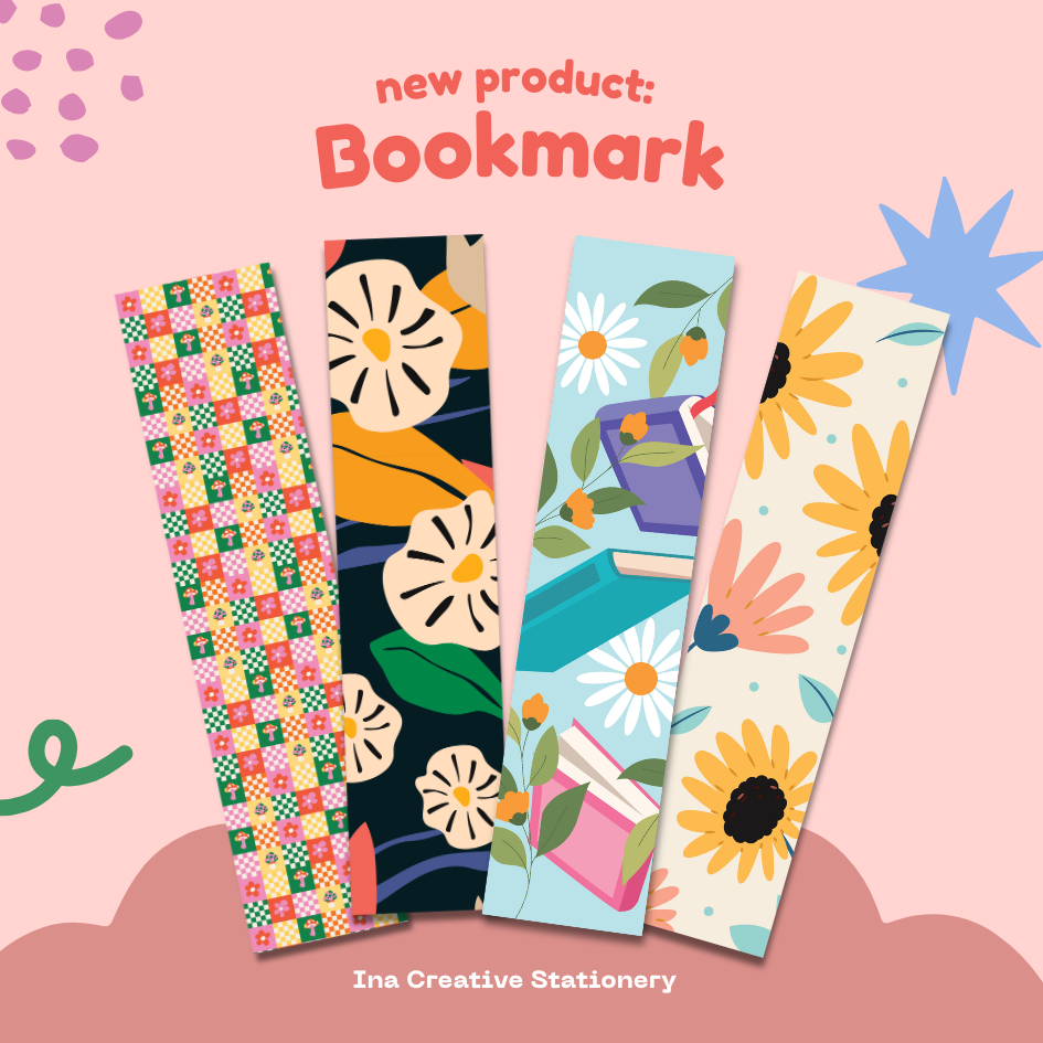 Jual Ina Creative Bookmark Pembatas Buku | Pembatas Buku Lucu ...