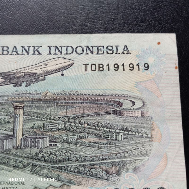 Jual seri cantik 191919 uang kertas kuno 50000 rupiah suharto kertas ...