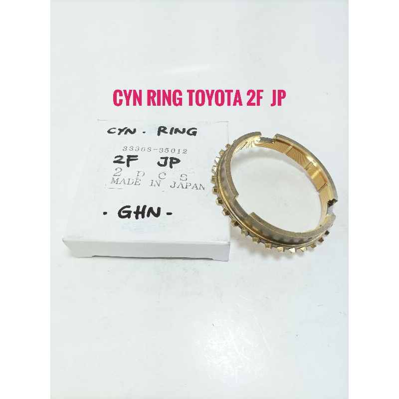 Jual Cyn Ring Toyota 2F Ring Sinkromes Toyota FJ40 Cynchronizer Ring ...