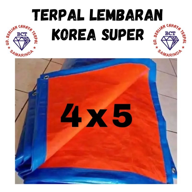 Jual terpal lembaran TAHAN PANAS ea4x5 type Bahan tebal A15 KOREA ...