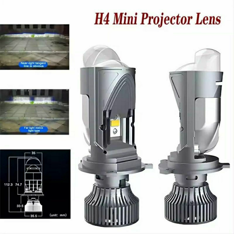Jual ORIGINAL H4 MINI BILED MOTOR M01K RTD RAYTON 50 WATT LAMPU PROJIE LAMPU UTAMA MOBIL MOTOR ...