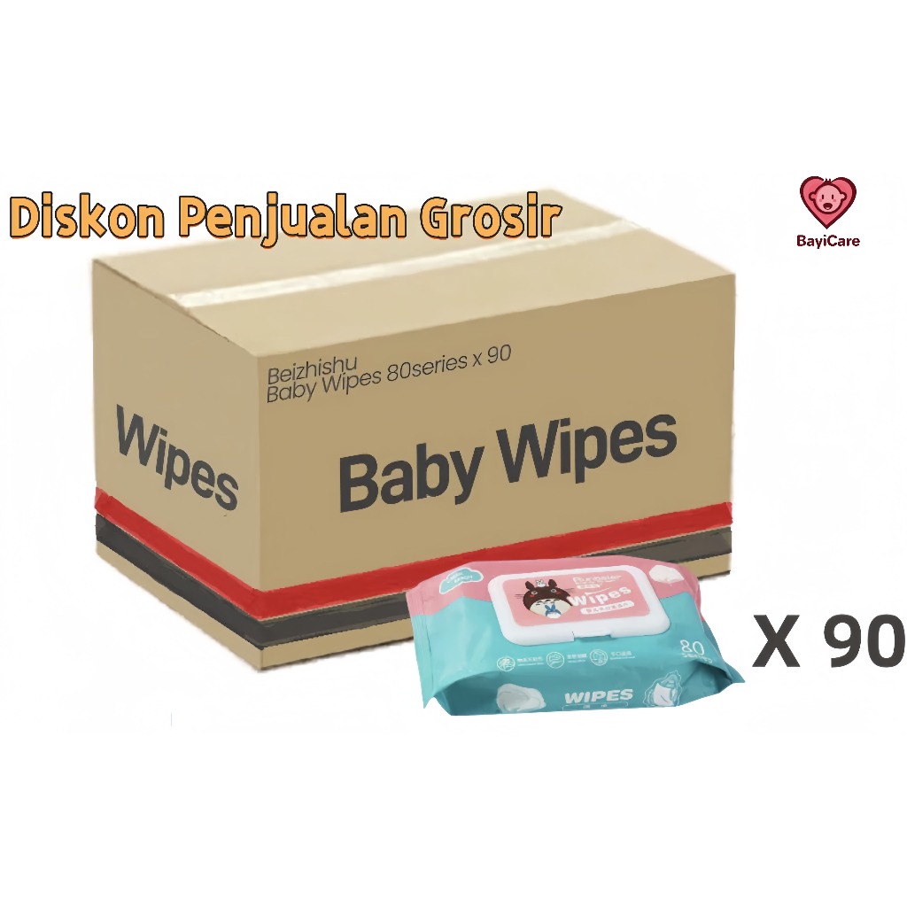 Jual Tisu Basah Bayi 90 sachet per kotak nikmati harga grosir pabrik ...