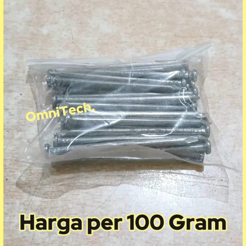 Jual "100 Gram" Paku Kayu Kaso Panjang 5 7 10 12 cm Bangunan Packing ...