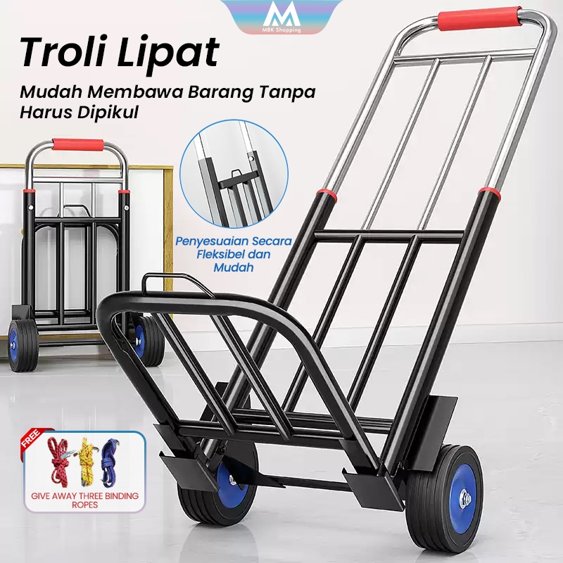 Jual MBK-Troli Lipat 100 kg / 120 kg / 180 kg Trolley Lipat Serbaguna/ Trolley /Barang Serbaguna ...