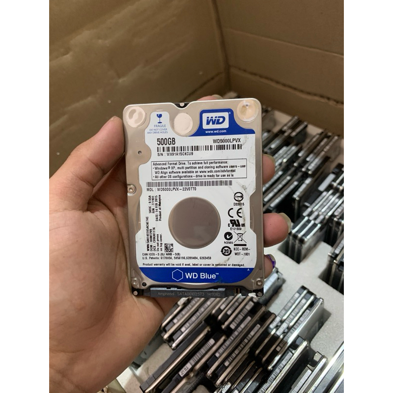 Jual HDD LAPTOP 500GB WD BLUE | Shopee Indonesia