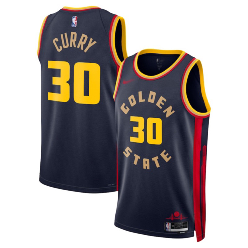 Jual JERSEY BAJU BASKET NBA GSW GOLDEN STATE WARRIORS #30 STEPHEN CURRY CITY EDITION BIRU ...