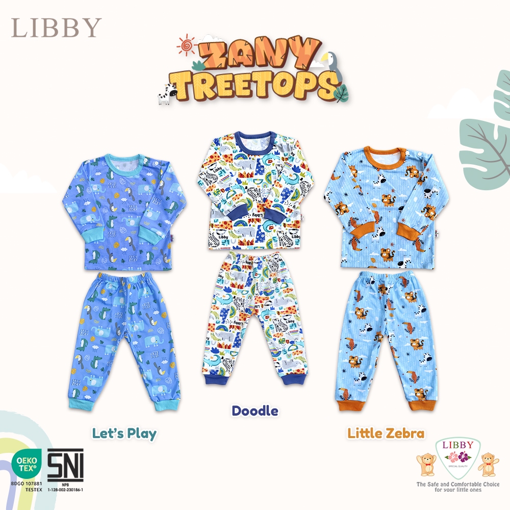 Jual LIBBY Setelan Piyama Anak Laki Laki Perempuan Oblong Panjang Motif ... Jual LIBBY Setelan Piyama Anak Laki Laki Perempuan Oblong Panjang Motif ...