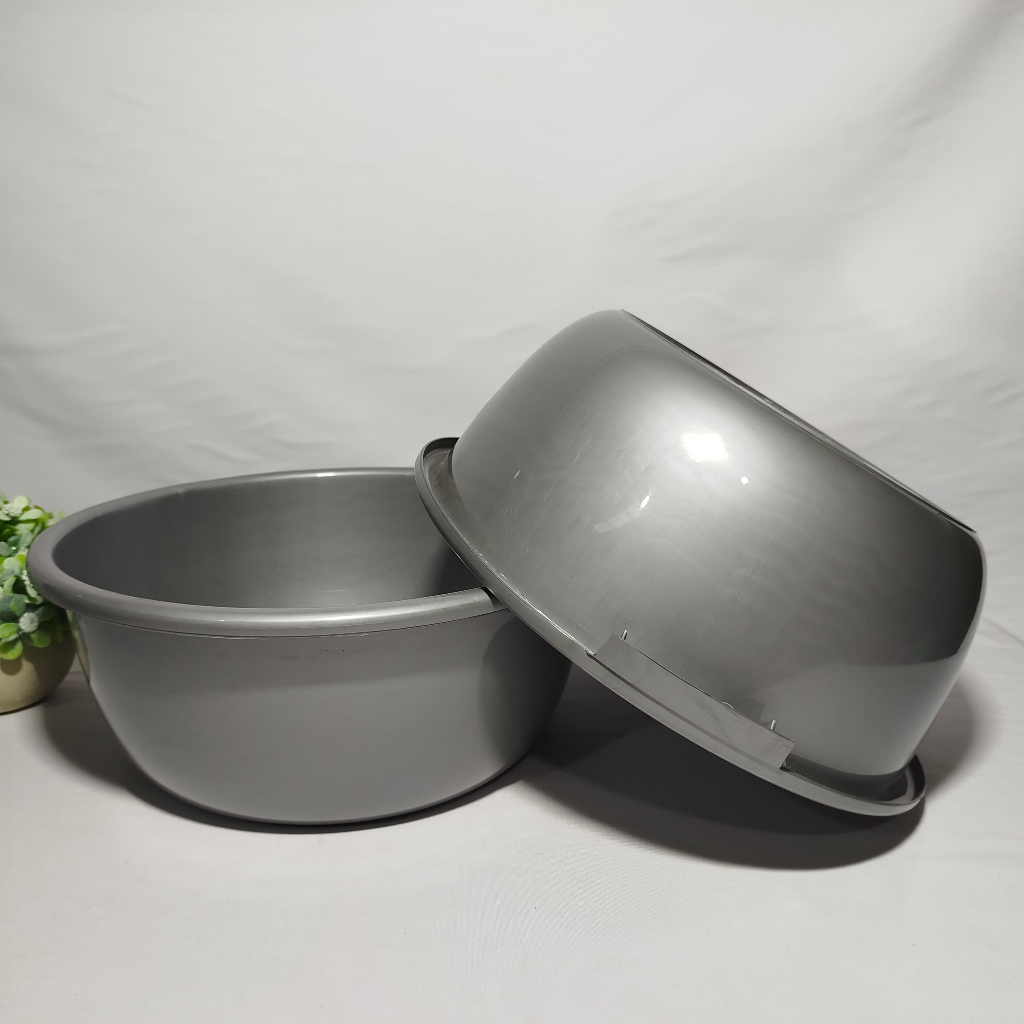 Jual SL PLASTIC - BASKOM JERMAN ABU METALIK NO. 12 - 14 WASKOM BASKOM ...