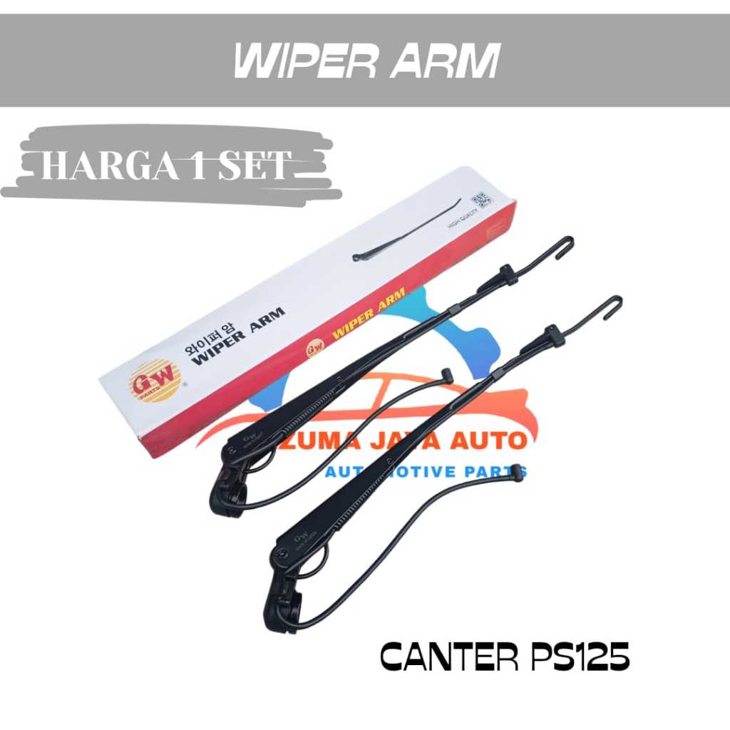 Jual 1 Set Wiper Arm Gagang Wiper Arm Canter Engkel PS110 / Canter ...