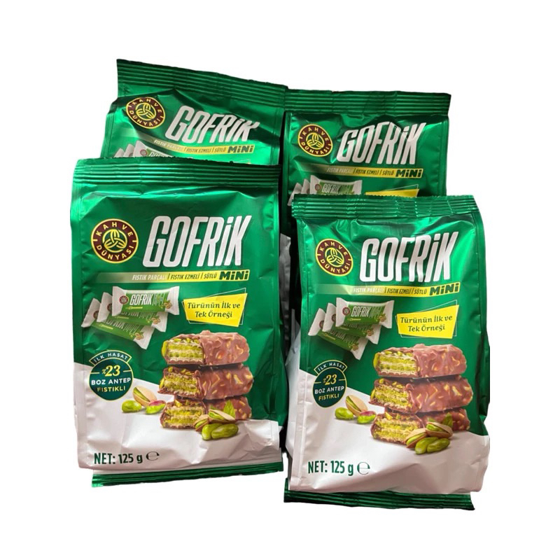 Jual GOFRIK WAFER PACK ISI 10 GOFRIK WAFER KAHVE DUNYASI GOFRIK TURKI ...