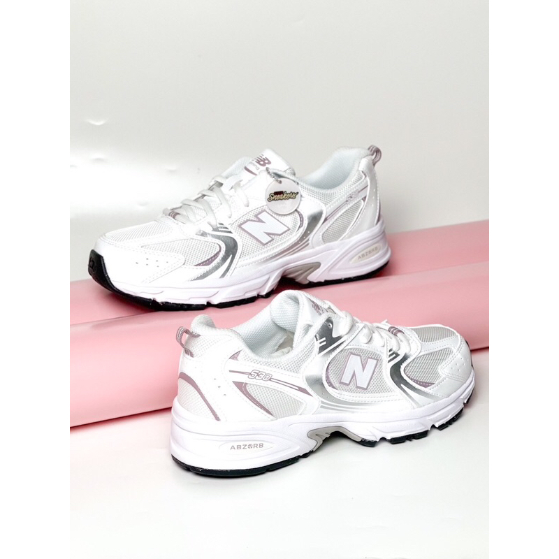 Jual New Balance 530 White Pink Mauve GS / GR530JSI 100% Original ...