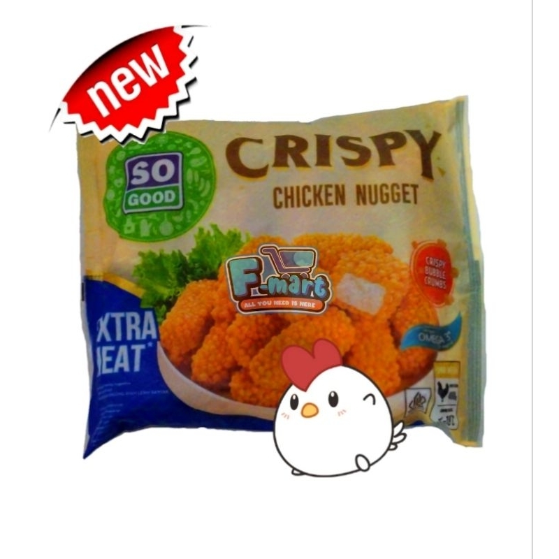 Jual So Nice Crispy Chicken Nugget 400 gr | Shopee Indonesia