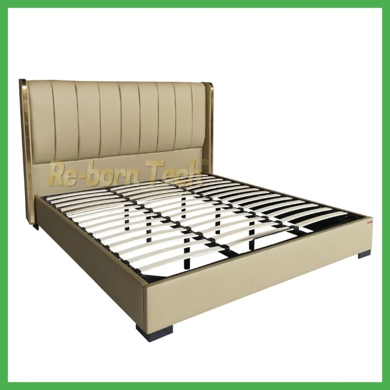 Jual Re Born Tech Dipan Headboard 120x200 Knockdown Tempat Tidur