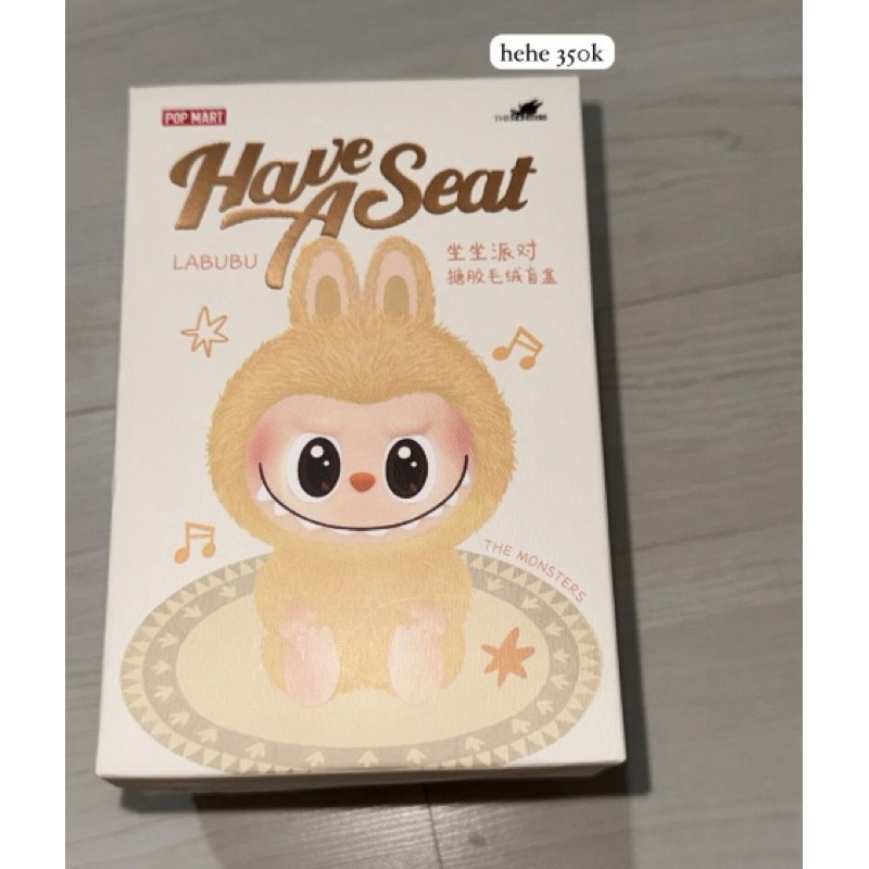 Jual LABUBU REAl have a seat | Shopee Indonesia