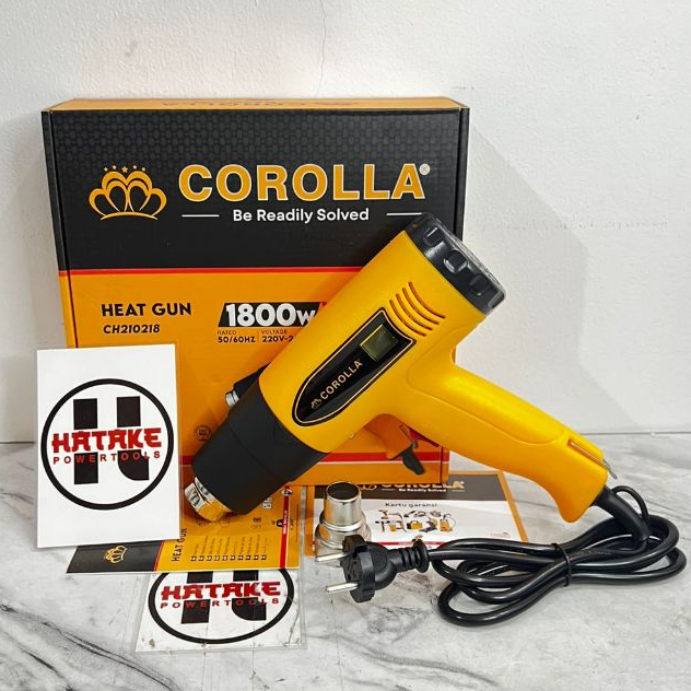 Jual Corolla Heat Gun 1800W Air Hot Gun Senapan Panas Pistol Angin ...