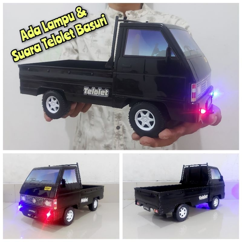 Jual Mainan Mobil Pickup L300 Ada Lampu & Suara Telolet Basuri ...