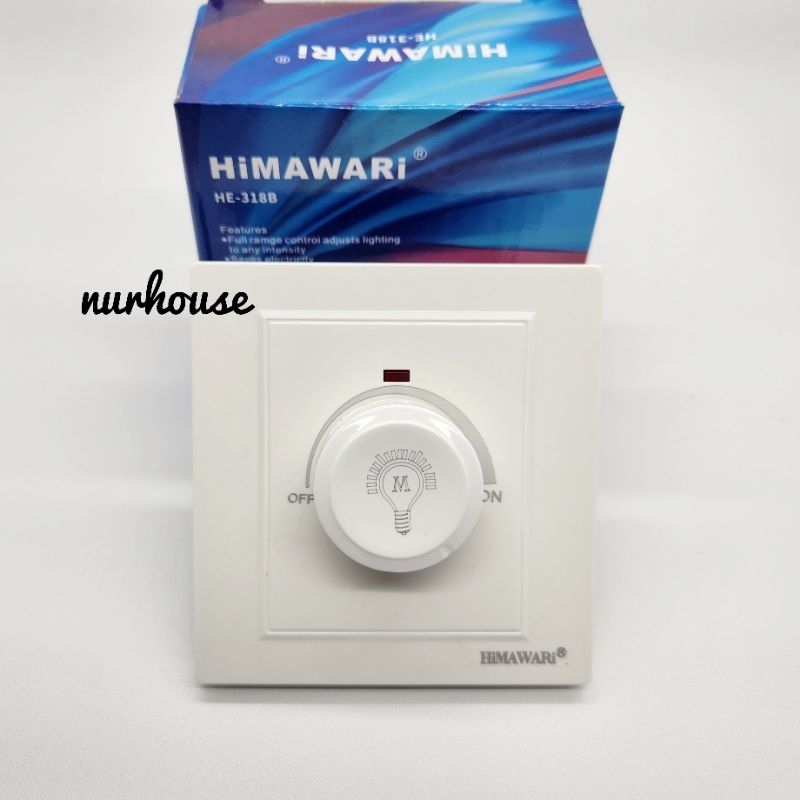 Jual saklar dimmer pengatur kecepatan pengatur cahaya lampu dimer AC ...