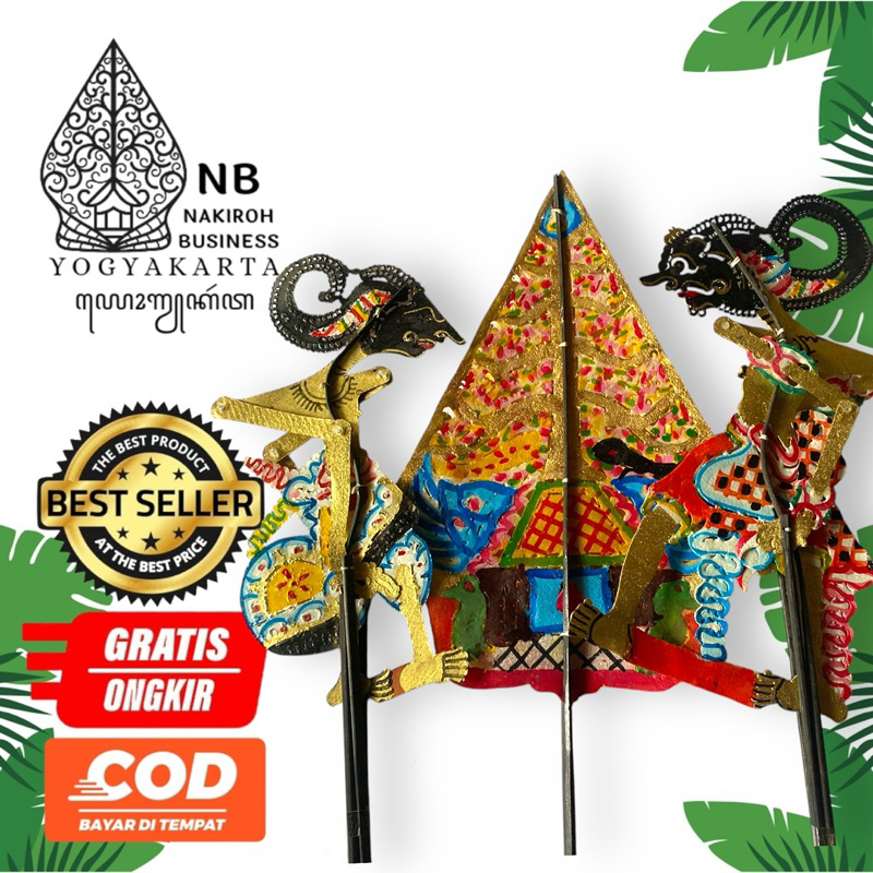 Jual WAYANG kulit ARJUNO GUNUNGAN WERKUDARA BIMASENA | Shopee Indonesia