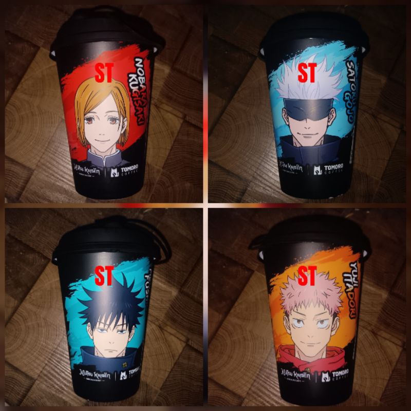 Jual Tomoro Coffee X Jujutsu Kaisen Limited Edition Cup Gojo Satoru ...