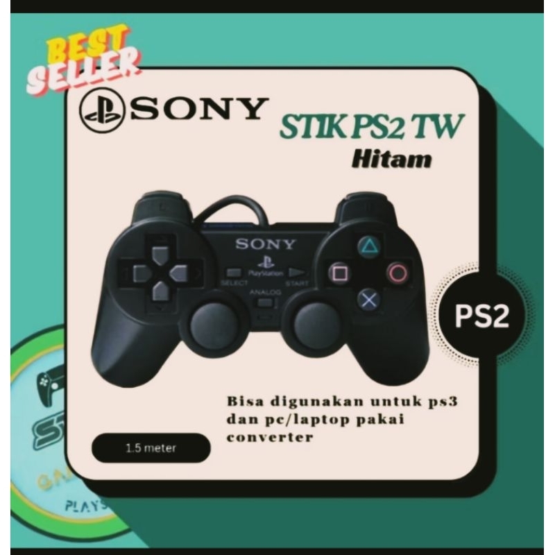 Jual STIK PS2 kabel kualitas oke | Shopee Indonesia