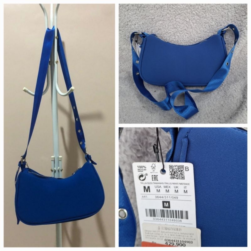 Jual STRADIVARIUS TAS BIRU SHOULDER BAG BARU ASLI ORIGINAL | Shopee ...