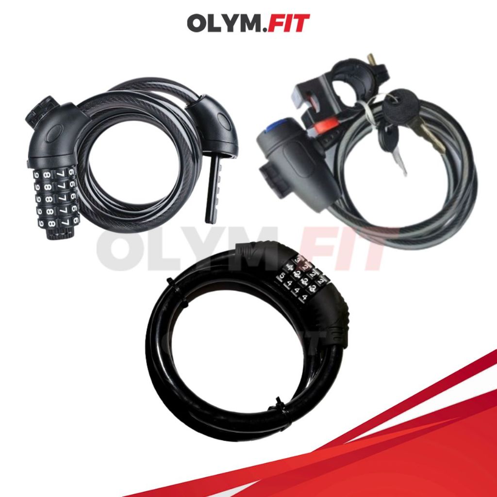Jual OLYM.FIT HIGH QUALITY Kunci Gembok Sepeda Aksesoris Sepeda Kunci ...