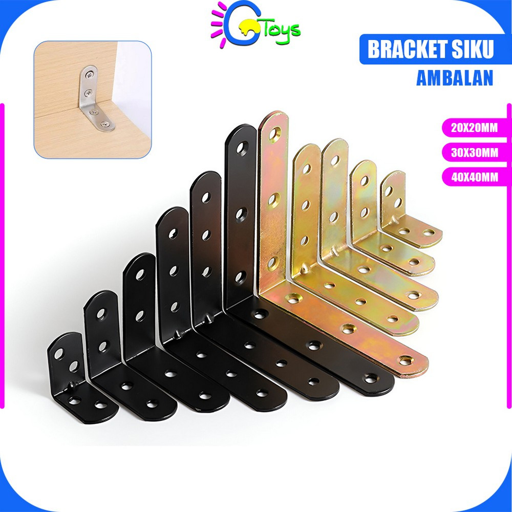 Jual CR-C1190 Siku Rak Plat Siku L Besi Stainless Bracket Siku ...