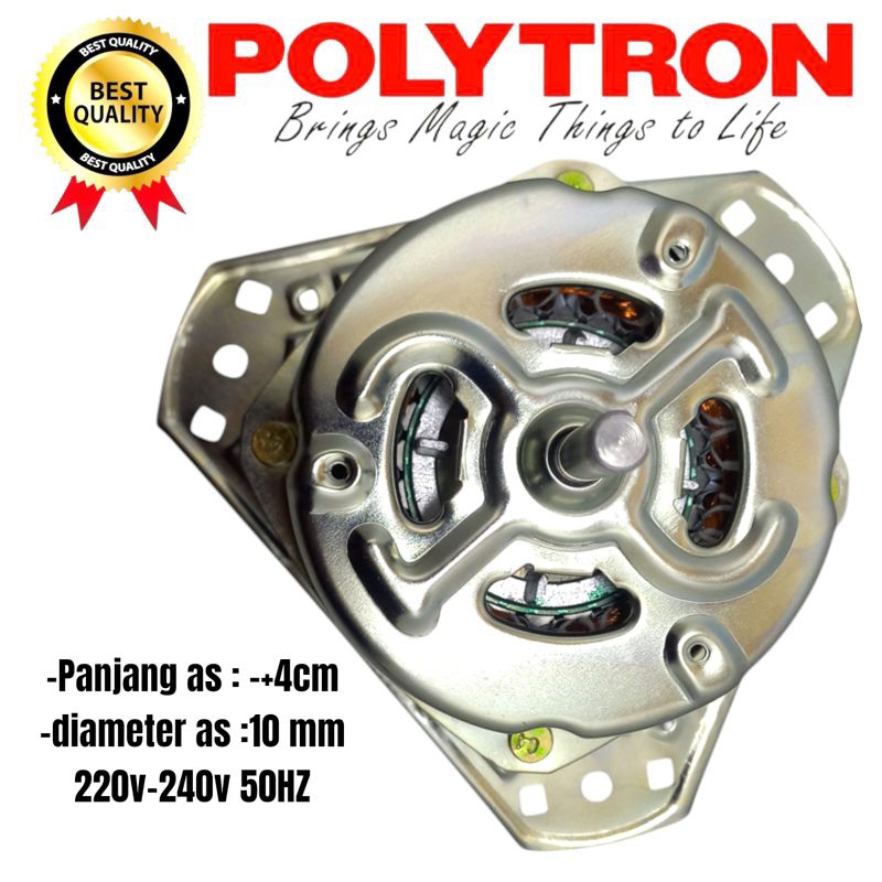 Jual DINAMO SPIN POLYRON PWM8369 PENGERING MESIN CUCI POLYTRON 2 TABUNG | Shopee Indonesia