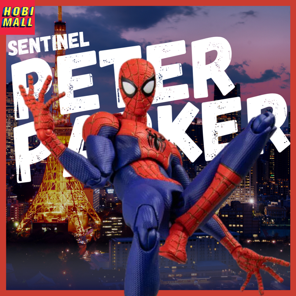 Jual Action Figure Marvel Sentinel SV Spider Man Spiderman Peter Parker ...