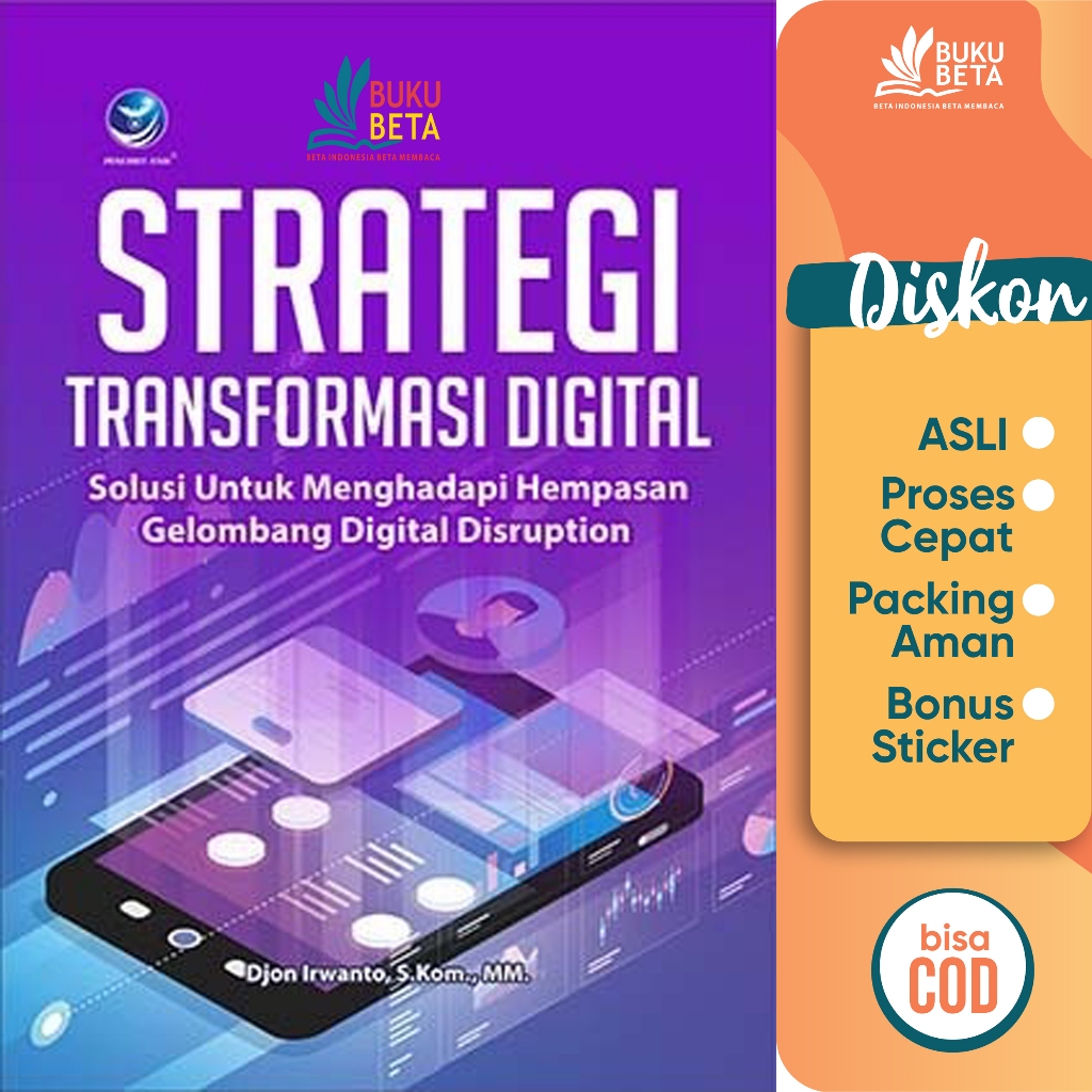 Jual Strategi Transformasi Digital - Djon Irwanto | Shopee Indonesia