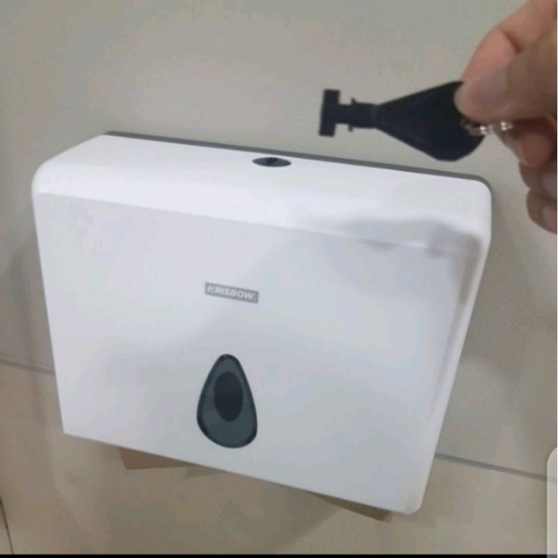 Jual Kunci tempat tisue/kunci dispenser tisue original krisbow 100% ...