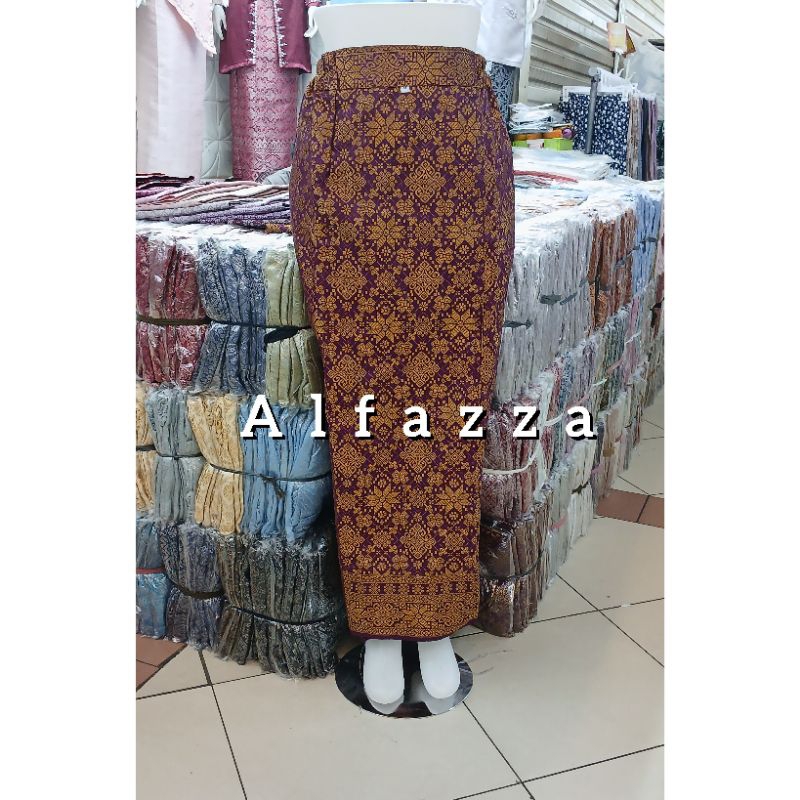 Jual Realpict Rok Songket Span / Rok Songket Jadi / Rok Songket ...