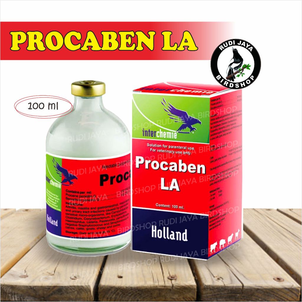 Jual PROCABEN LA INJEKSI TMC HOLLAND ANTIBIOTIK ORIGINAL ANTIBIOTIK ...