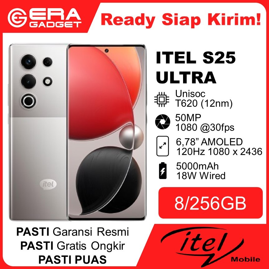 Jual HANDPHONE MURAH ITEL S25 ULTRA 8GB/128GB GARANSI RESMI 1 TAHUN ...