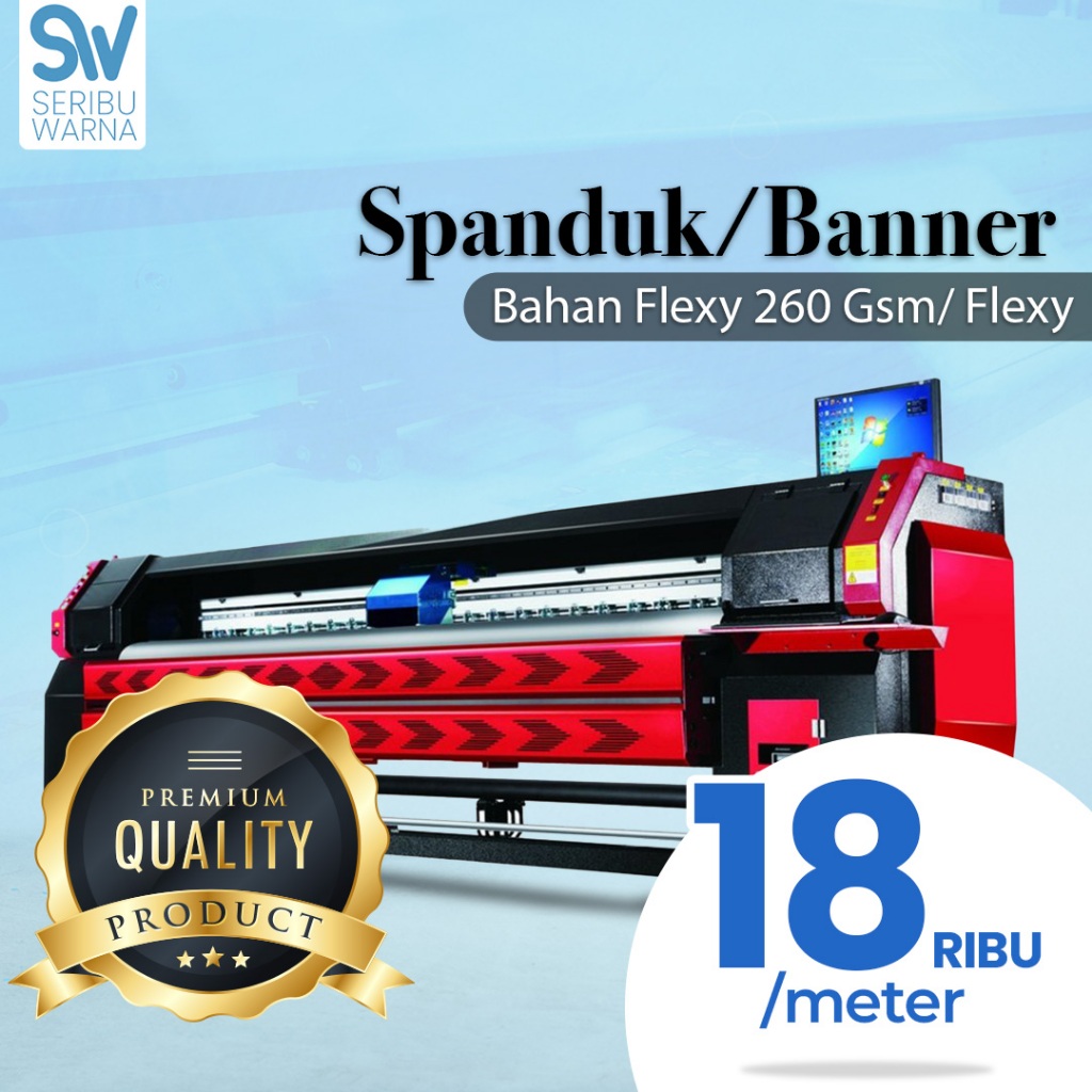 Jual CETAK FLEXY 280 Gr // SPANDUK // BANNER // BALIHO | Shopee Indonesia