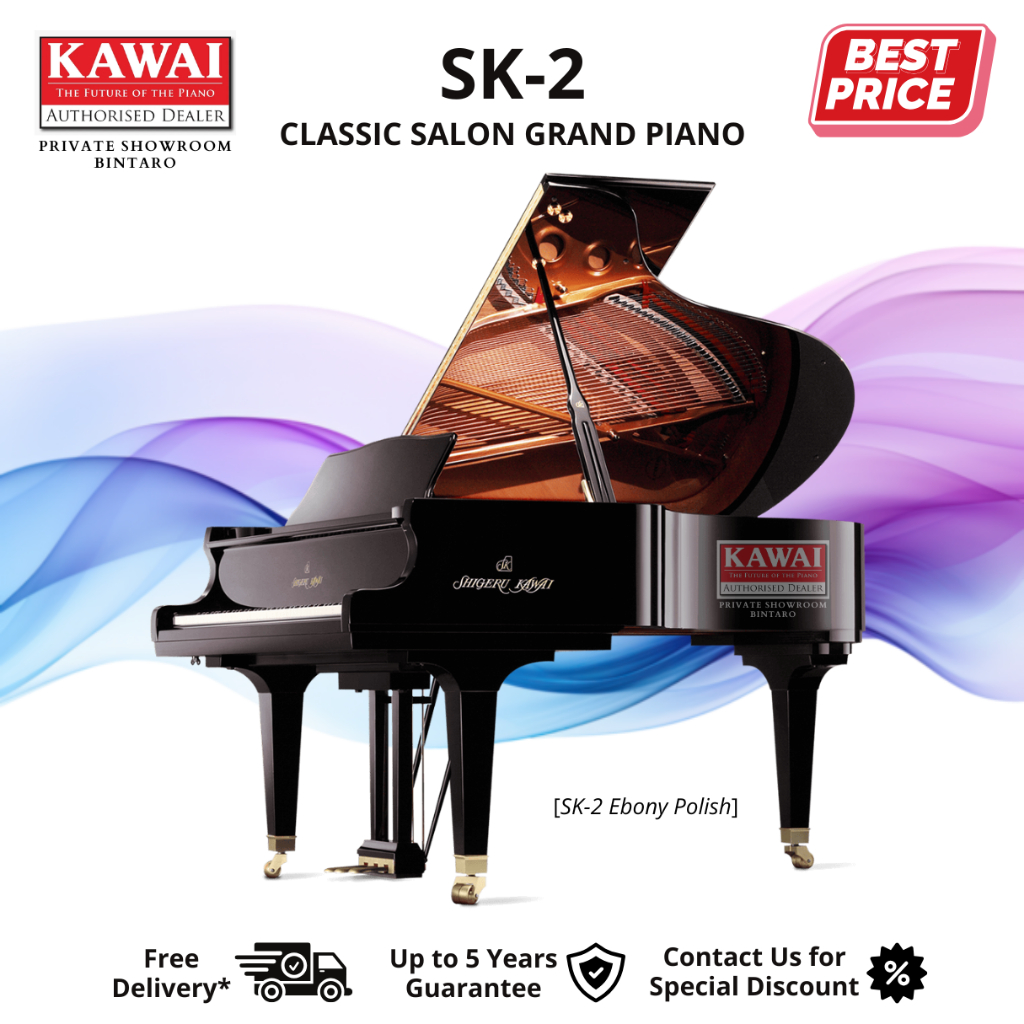 Jual Shigeru Kawai SK-2 Classic Salon Grand Piano Authorized Dealer Resmi | Shopee Indonesia