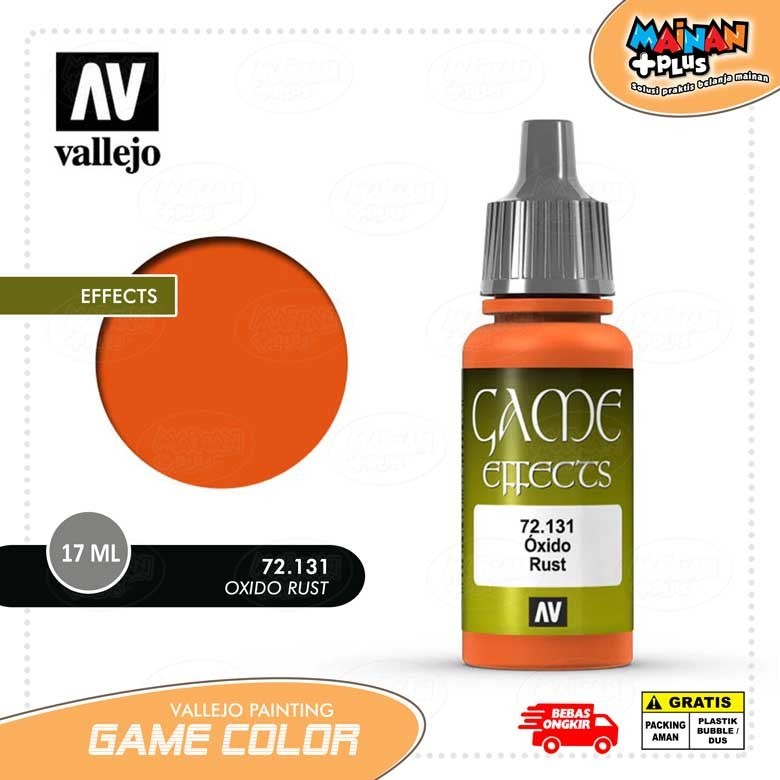 Jual VALLEJO GAME COLOR 72.131 EFFECTS RUST 17ML Cat Gunpla Gundam ...