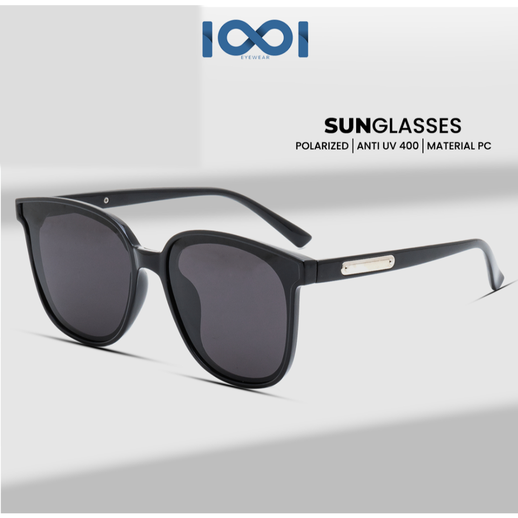 Jual IOOI Kacamata Hitam Fashion Kekinian Terbaru Model Kotak Polarized ...