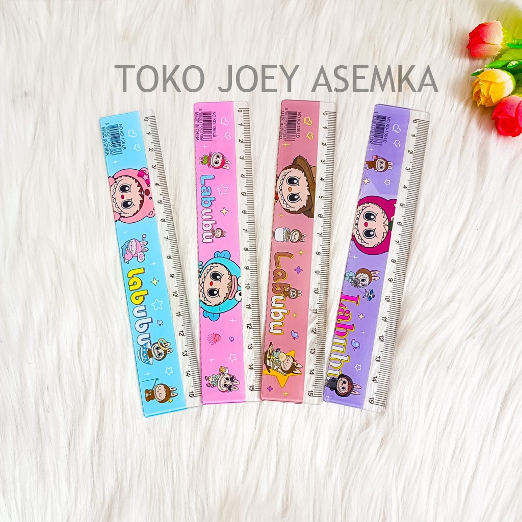 Jual PENGGARIS LABUBU 15 CM POP MART LISA BLACKPINK THE MONSTER MACARON ...