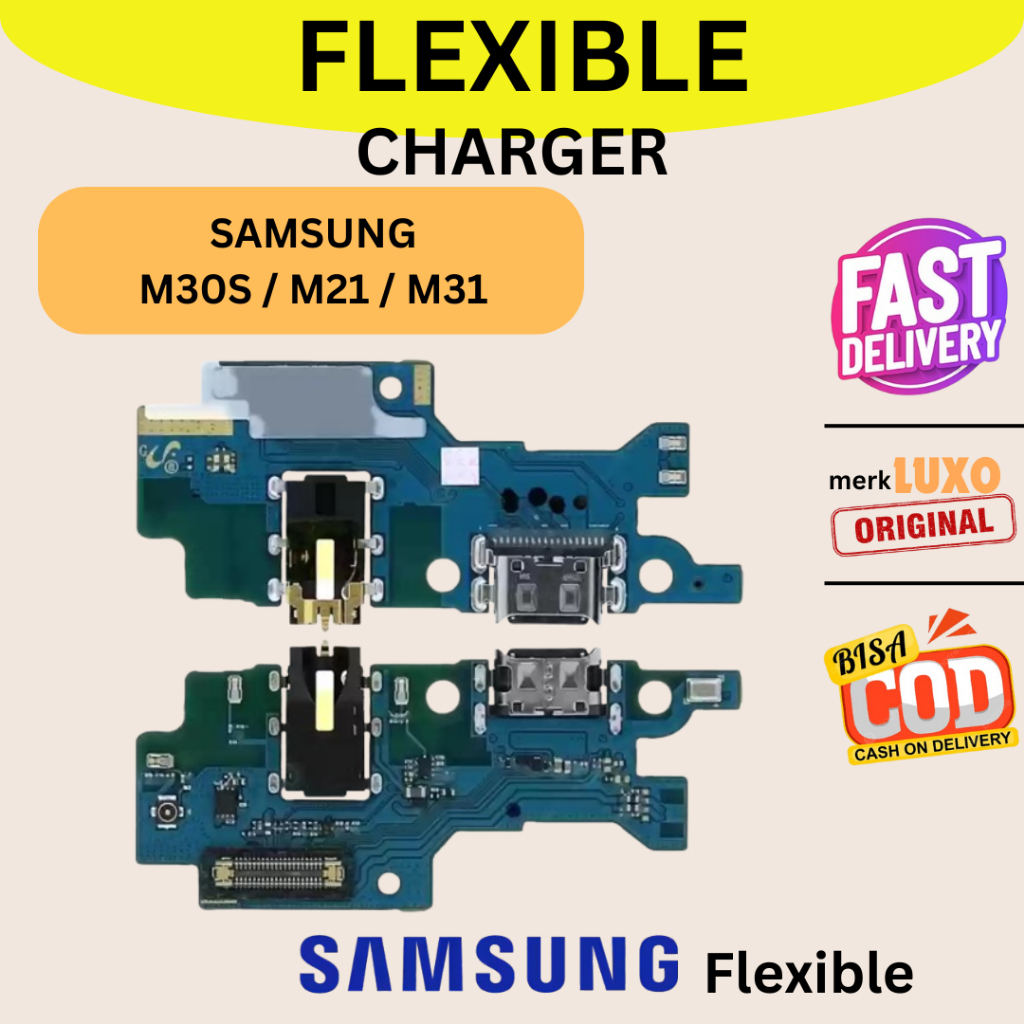 Jual FLEXIBLE CHARGER SAMSUNG M30S / M21 / M31 KONEKTOR CAS CON BOARD ...