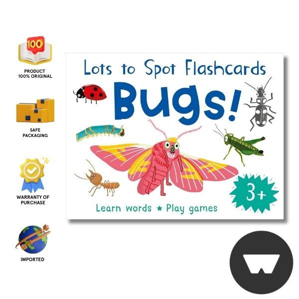 Jual Miles Kelly - Flashcards: Bugs | Shopee Indonesia