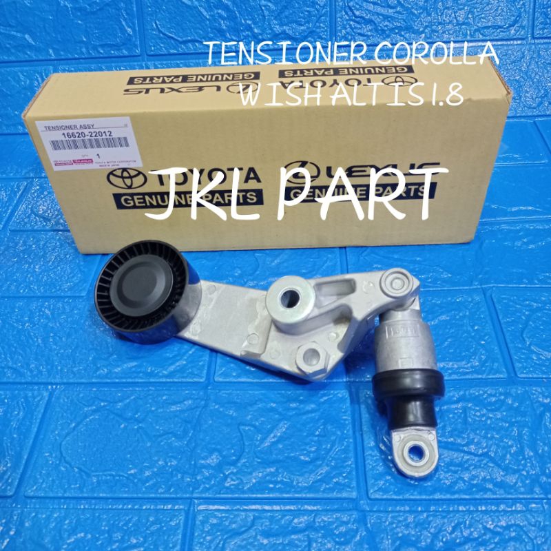 Jual tensioner fan belt Van belt Toyota Corolla Altis wish 1.8 1800cc ...