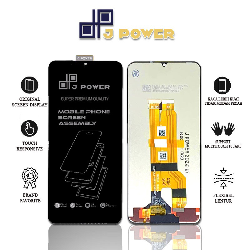 Jual LCD TOUCHSCREEN REALME C63 - REALME C61 LCD TS FULLSET | Shopee ...