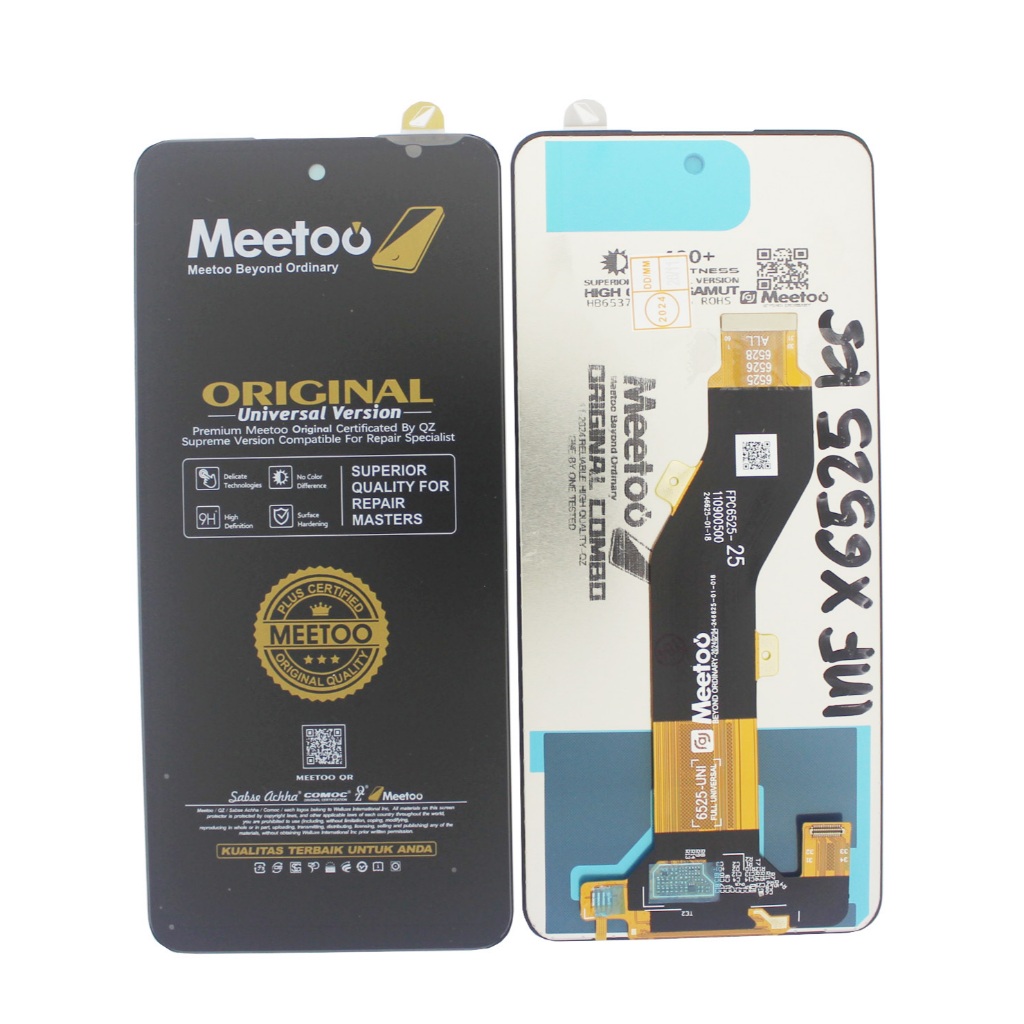 Jual LCD LAYAR GAMBAR INFINIX X6525 KS + TS_ HITAM IN5 SMART 8 8 HD X6525B SMART 8 PRO X6526 8 ...